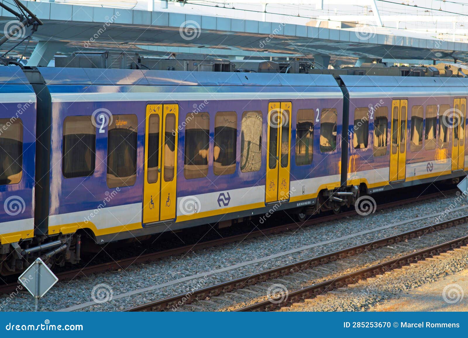 NS Sprinter Train, Netherlanda Editorial Image - Image of vehicle ...