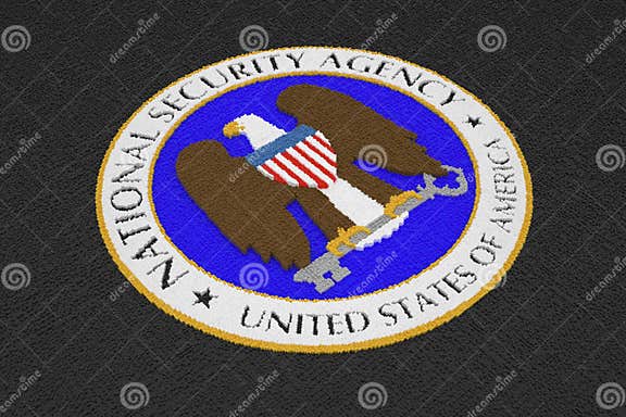 NSA logo stock illustration. Illustration of estate, symbol - 51755196