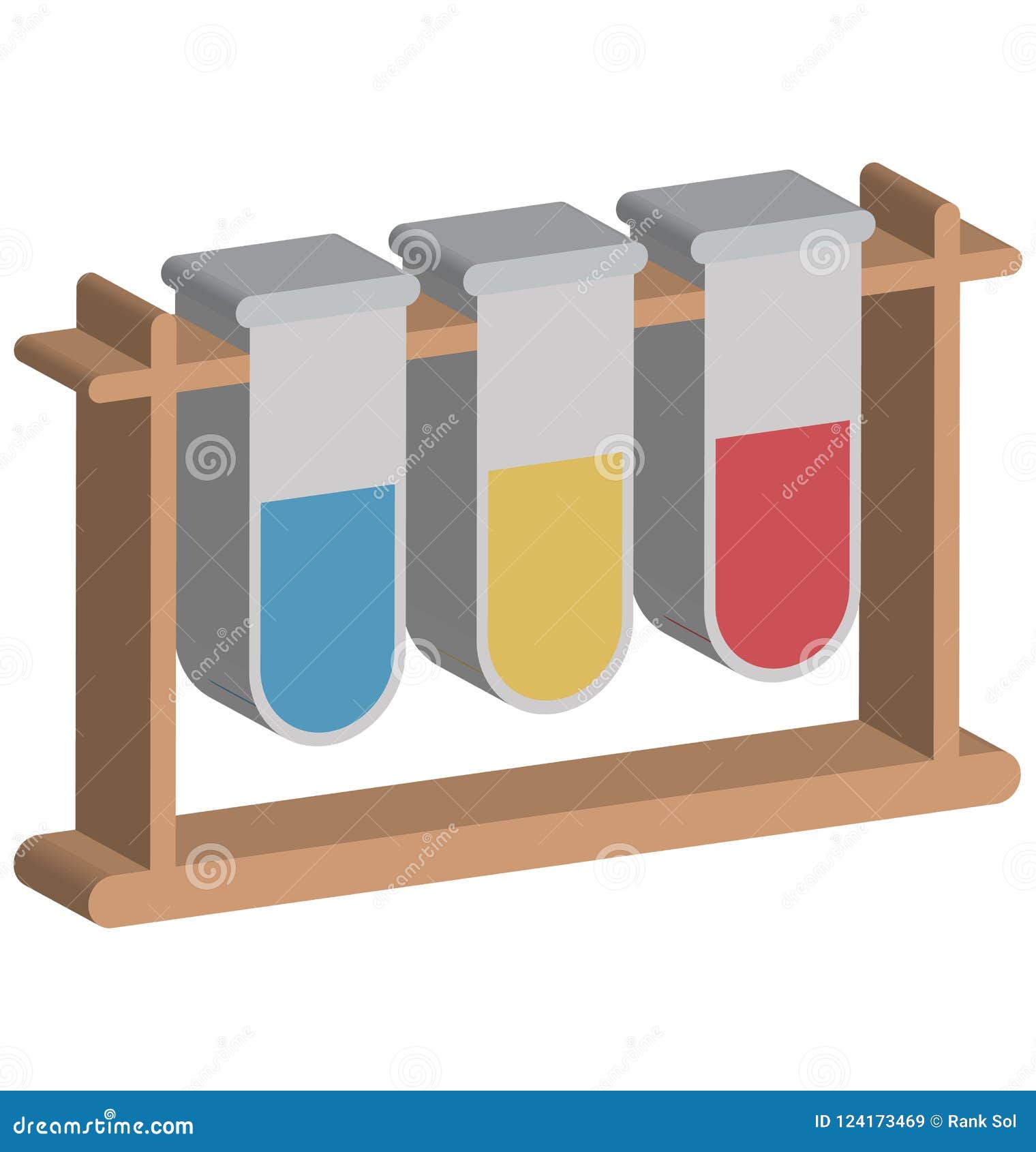 Sample Tube Isolated Vector Icon Editable Stock Illustration ...