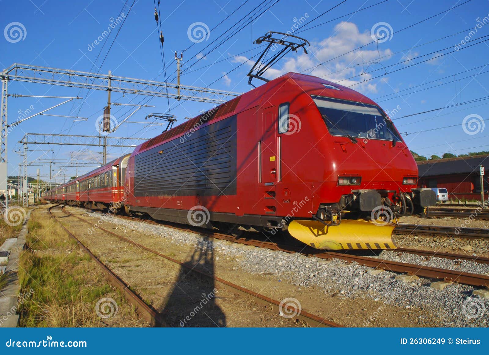 Nsb el 18 stock image. Image of journey, outdoors, energy - 26306249