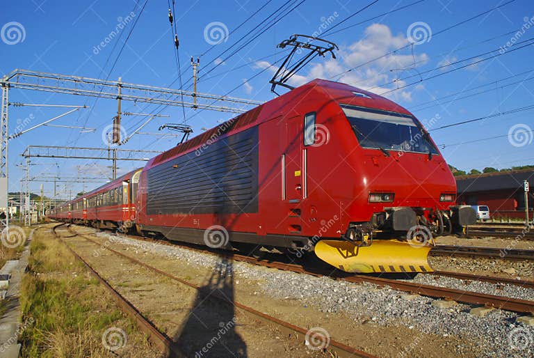 Nsb el 18 stock image. Image of journey, outdoors, energy - 26306249