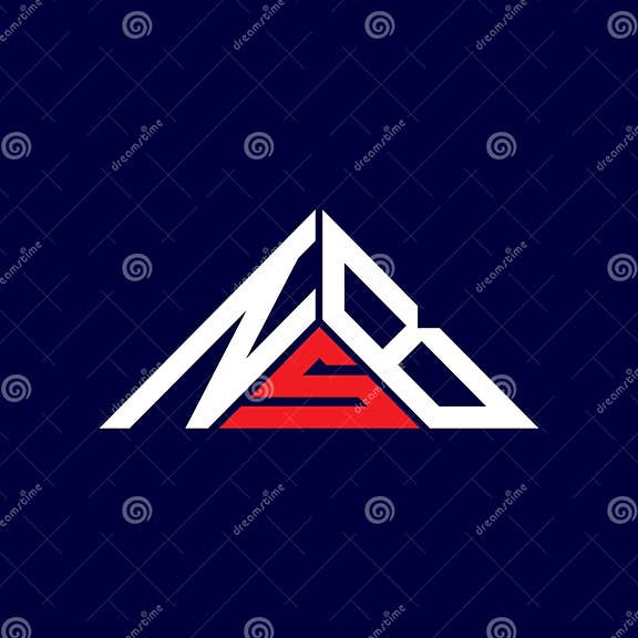 Nsb Letter Logo Creative Design With Vector Graphic Nsb Simple And Modern Logo In Triangle