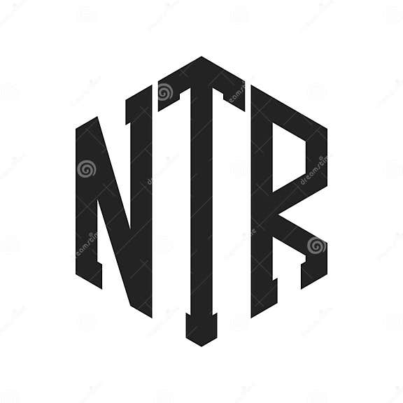 NTR Logo Design. Initial Letter NTR Monogram Logo Using Hexagon Shape ...