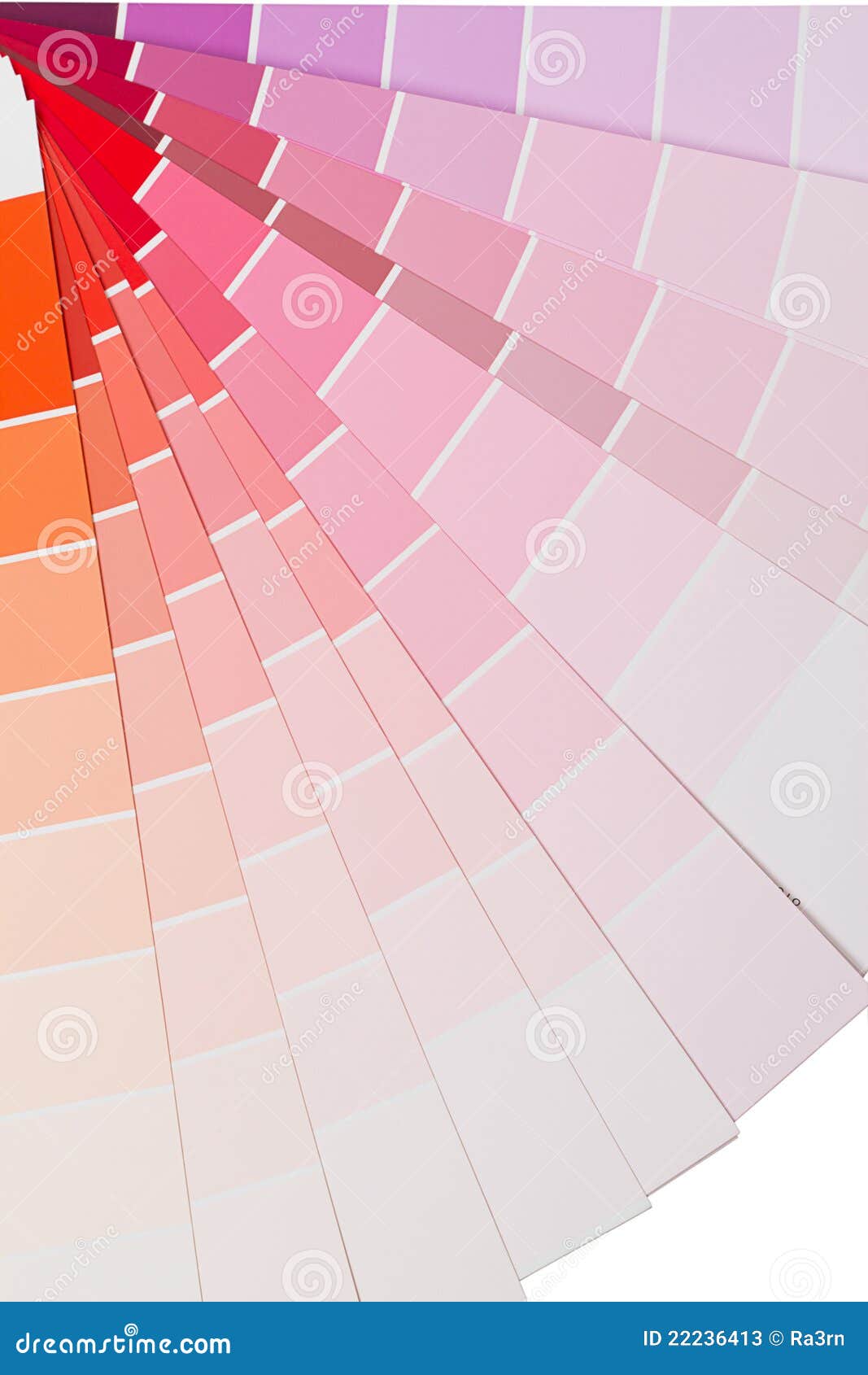 Nuancier Rouge Pour Des Peintures Image stock - Image du peinture ...