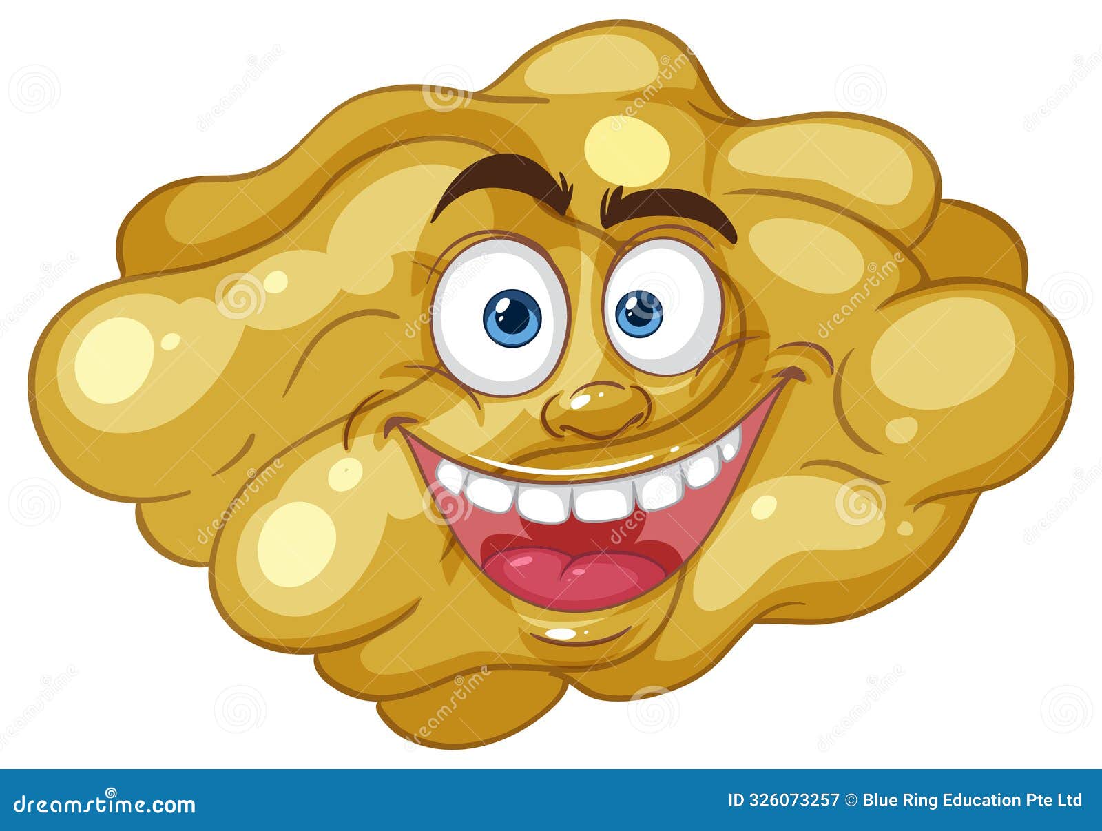 Nube Sonriente Con Ojos Expresivos Ilustración del Vector - Ilustración ...