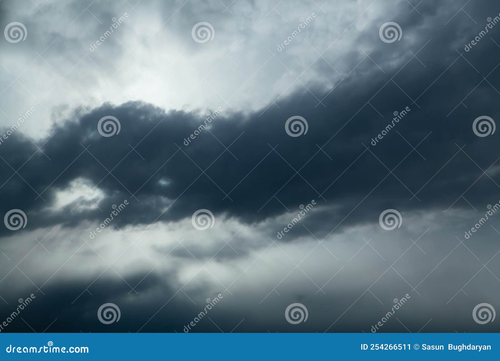 Nublar El Hermoso Cielo Al Atardecer Imagen de archivo - Imagen de ...