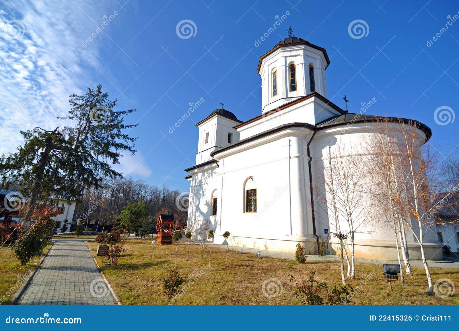 Nucet church stock photo. Image of nucet, monastery, grass - 22415326
