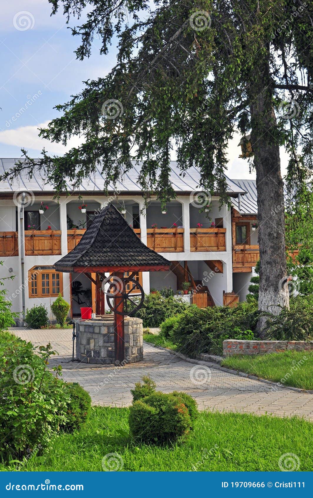 Nucet monastery stock photo. Image of place, food, religion - 19709666