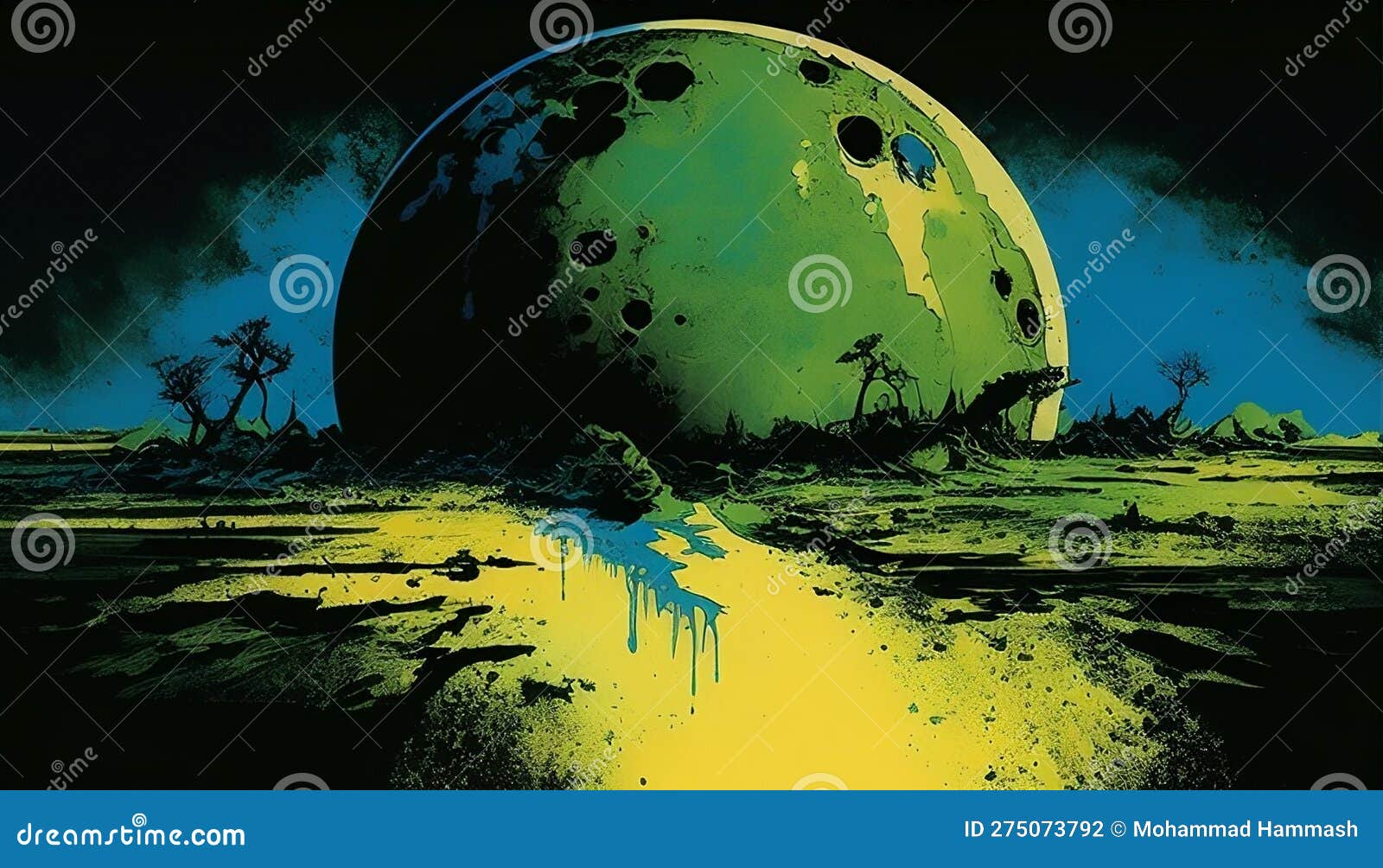 Nuclear Apocalypse: a View of Tomorrow S Earth from Space, Made with ...