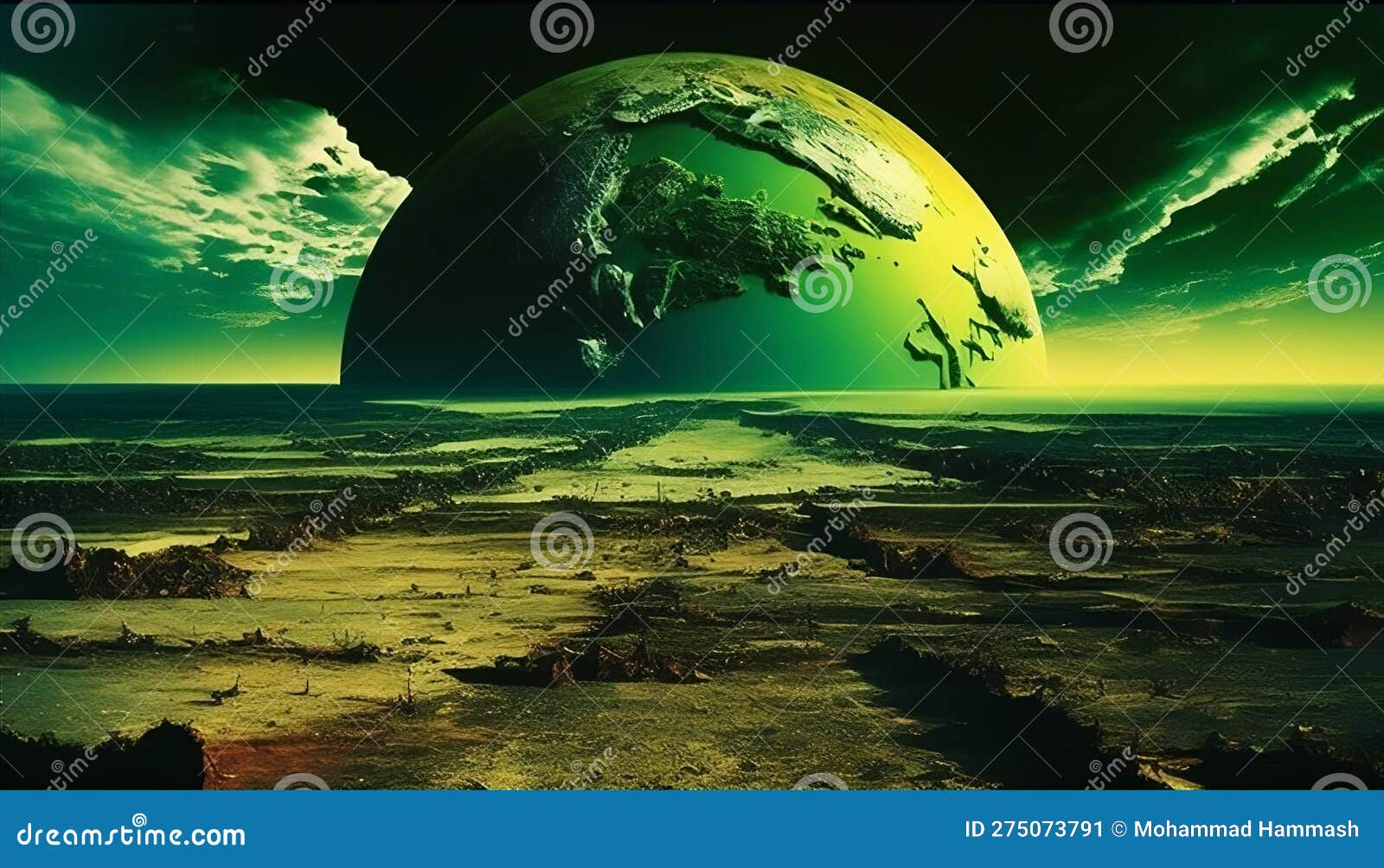 Nuclear Apocalypse: a View of Tomorrow S Earth from Space, Made with ...