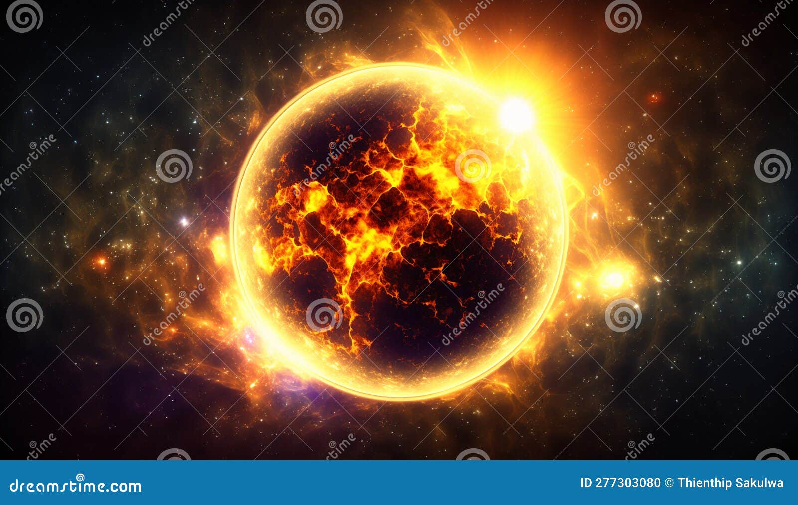A Nuclear Atom on Dark Background, Future Innovation, Disruptive ...