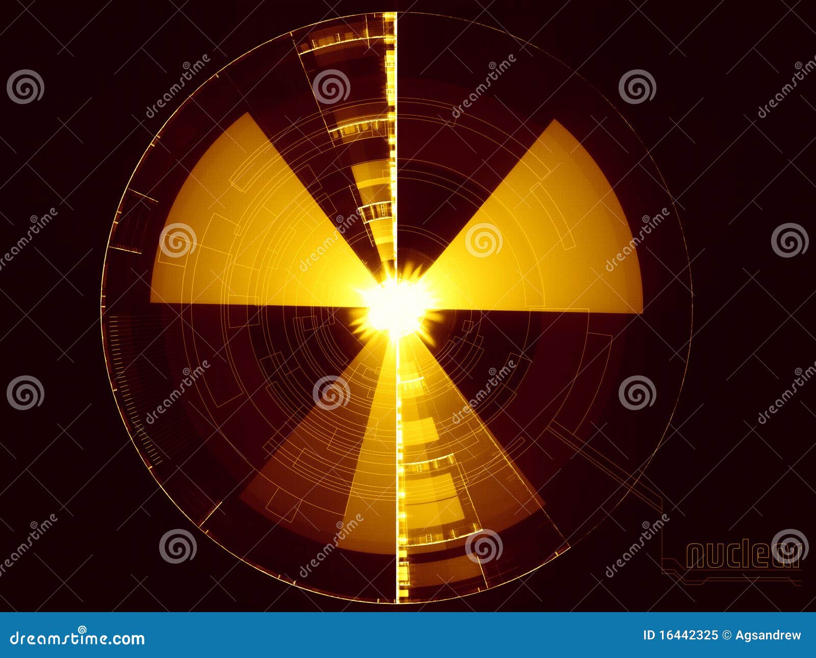 Nuclear Background stock illustration. Illustration of modern - 16442325