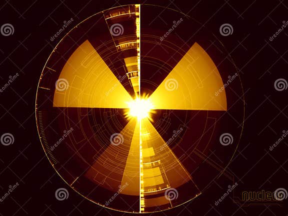 Nuclear Background stock illustration. Illustration of modern - 16442325