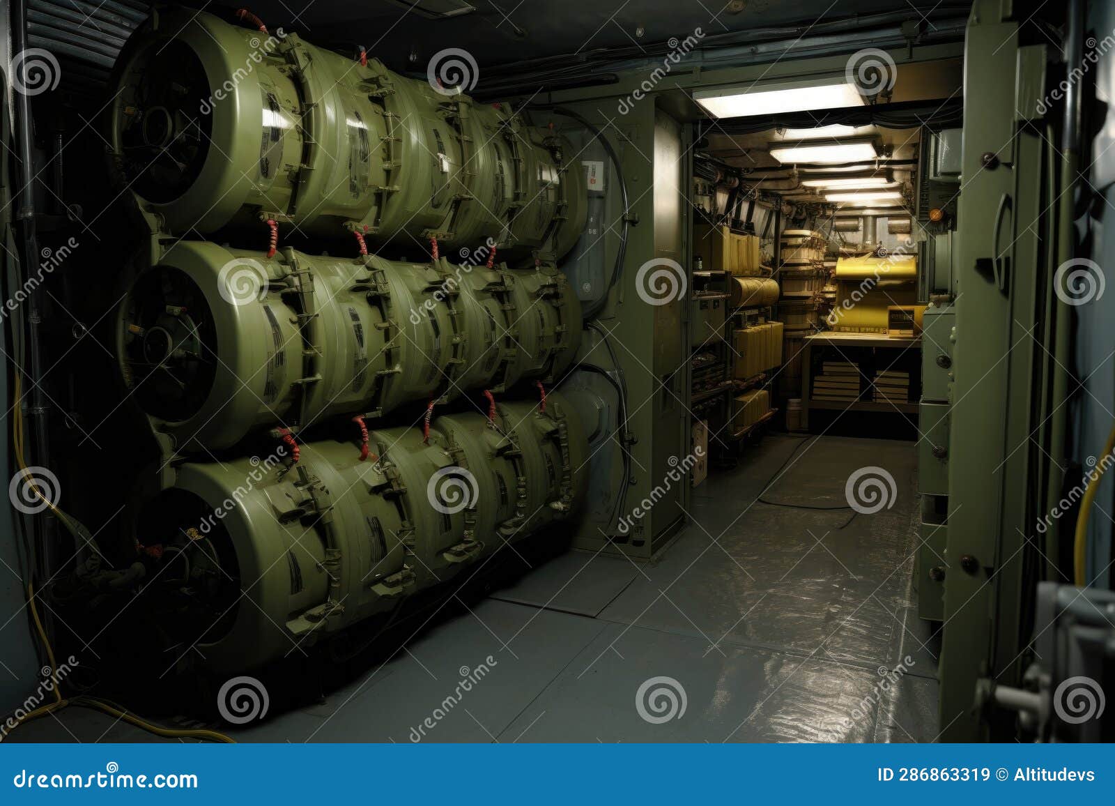 Nuclear Containment Building, In Line Design. Nuclear, Containment ...