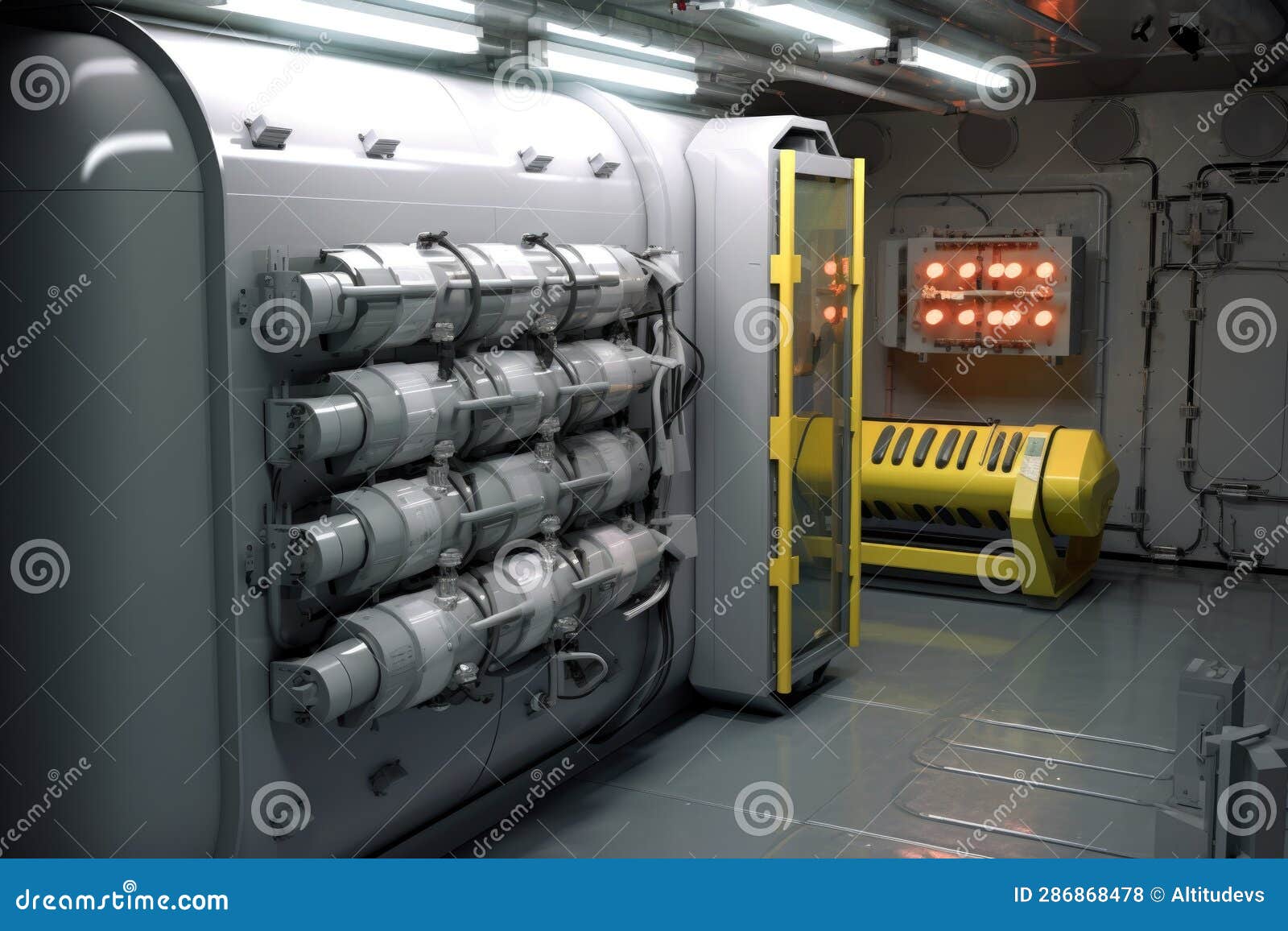 Nuclear Containment Building, In Line Design. Nuclear, Containment ...