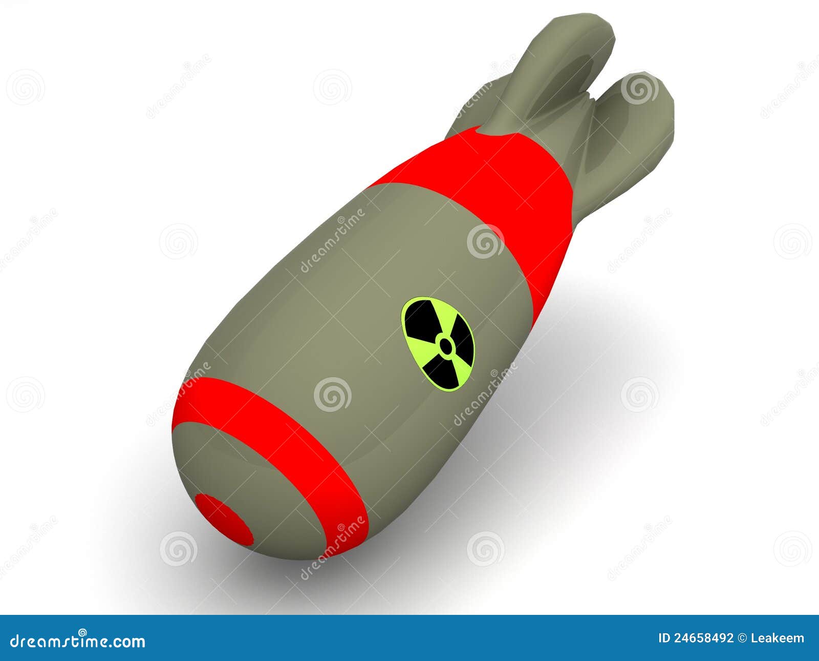 Nuclear Bomb stock illustration. Illustration of chemical - 24658492