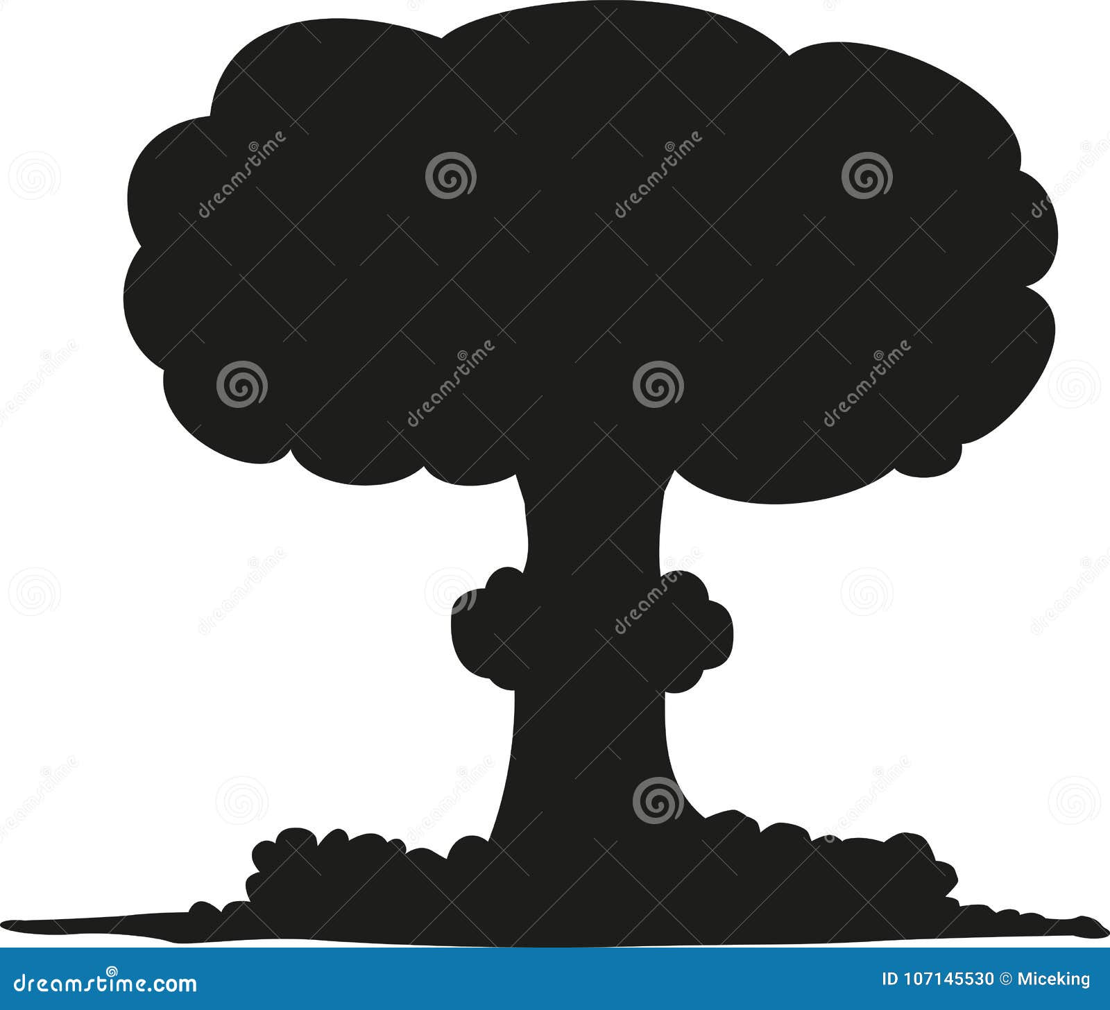 Nuclear bomb vector vector stock vector. Illustration of bomb - 107145530