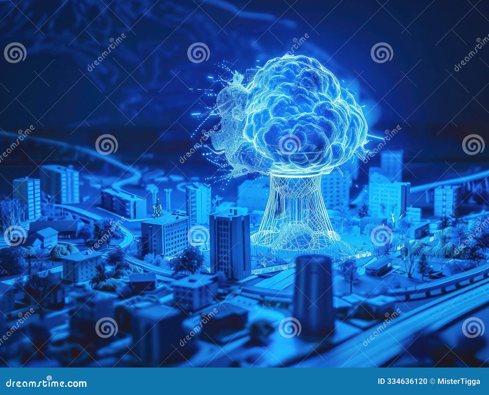 Nuclear Bomb Visualization with Augmented Reality Transparent Nuclear ...