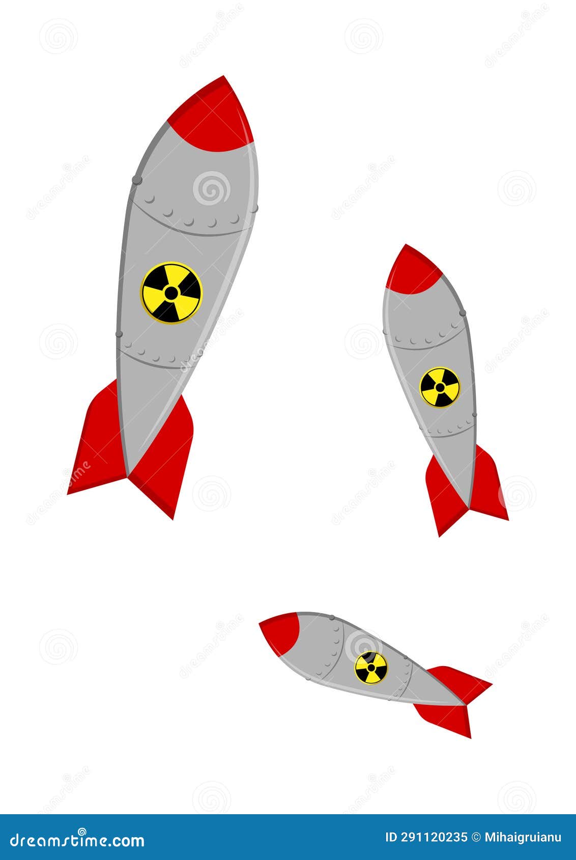 Nuclear Bomb Weapon Clipart Vector Stock Image | CartoonDealer.com ...
