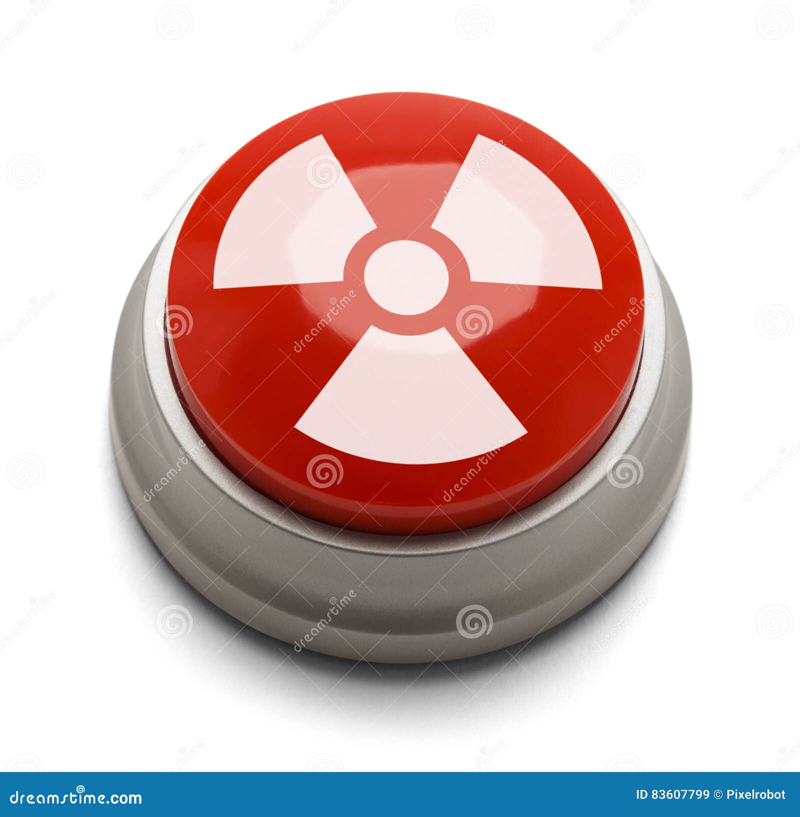 Nuclear Button stock image. Image of china, nuclear, radioactive - 83607799