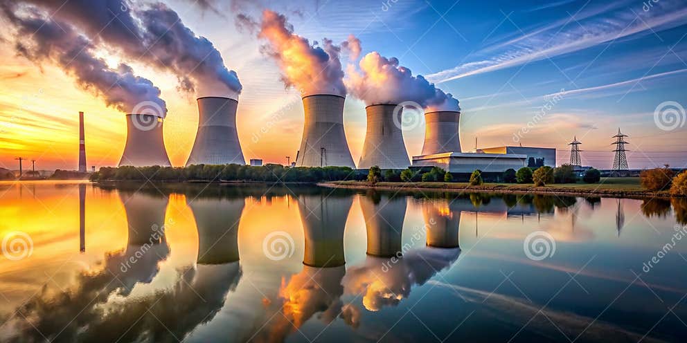 Nuclear Dynamics a Visual Journey into Atomic Power Generation AI ...