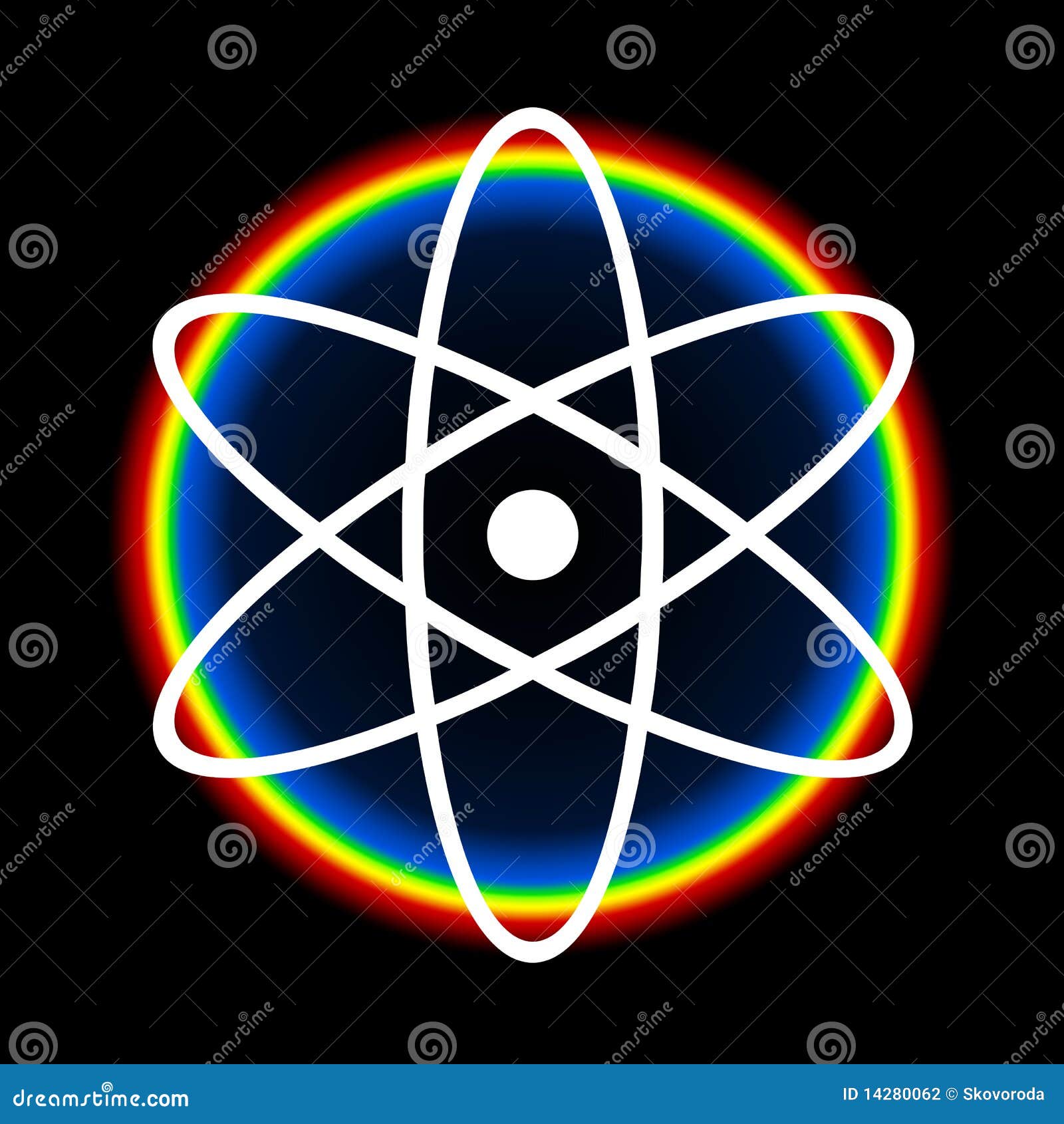 Nuclear Energy stock illustration. Illustration of color - 14280062