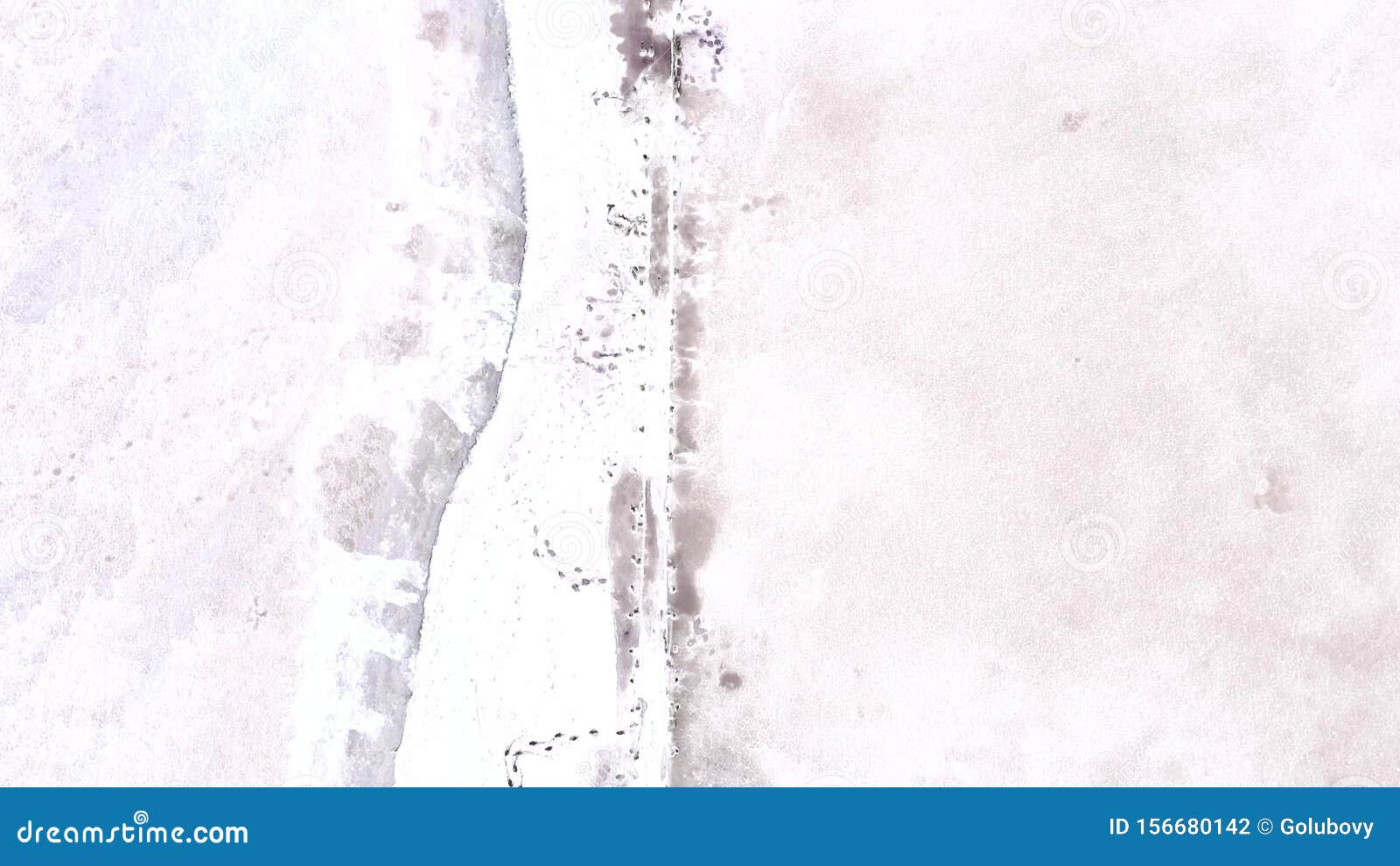 Nuclear Fallout White Landscape Dirty Snow Surface Stock Footage ...