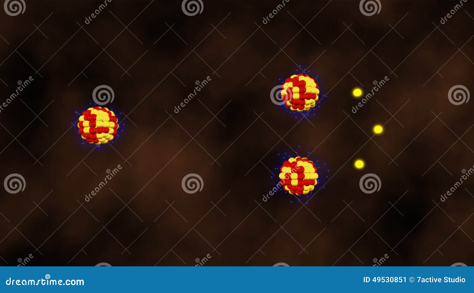 Nuclear fission stock video. Video of radiation, danger - 49530851