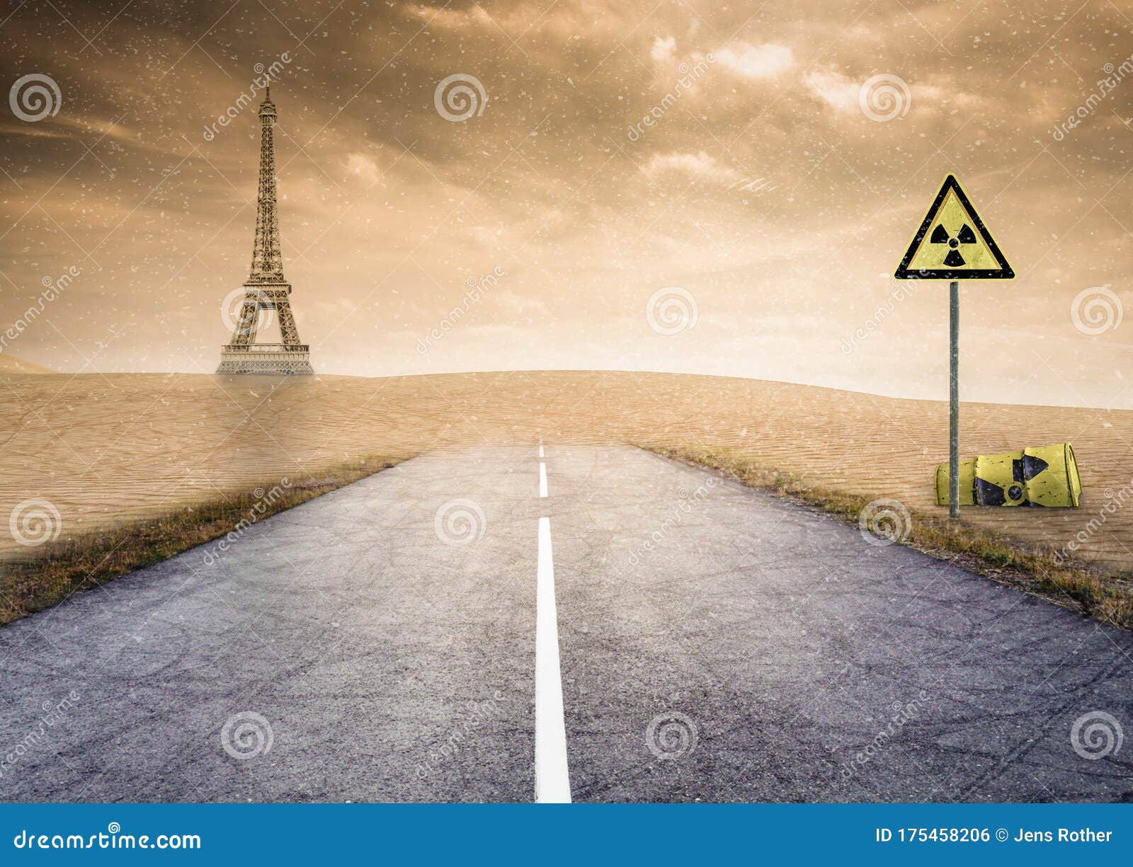 Nuclear Fallout, Hazardous Accident With Radioactive Isotopes In ...