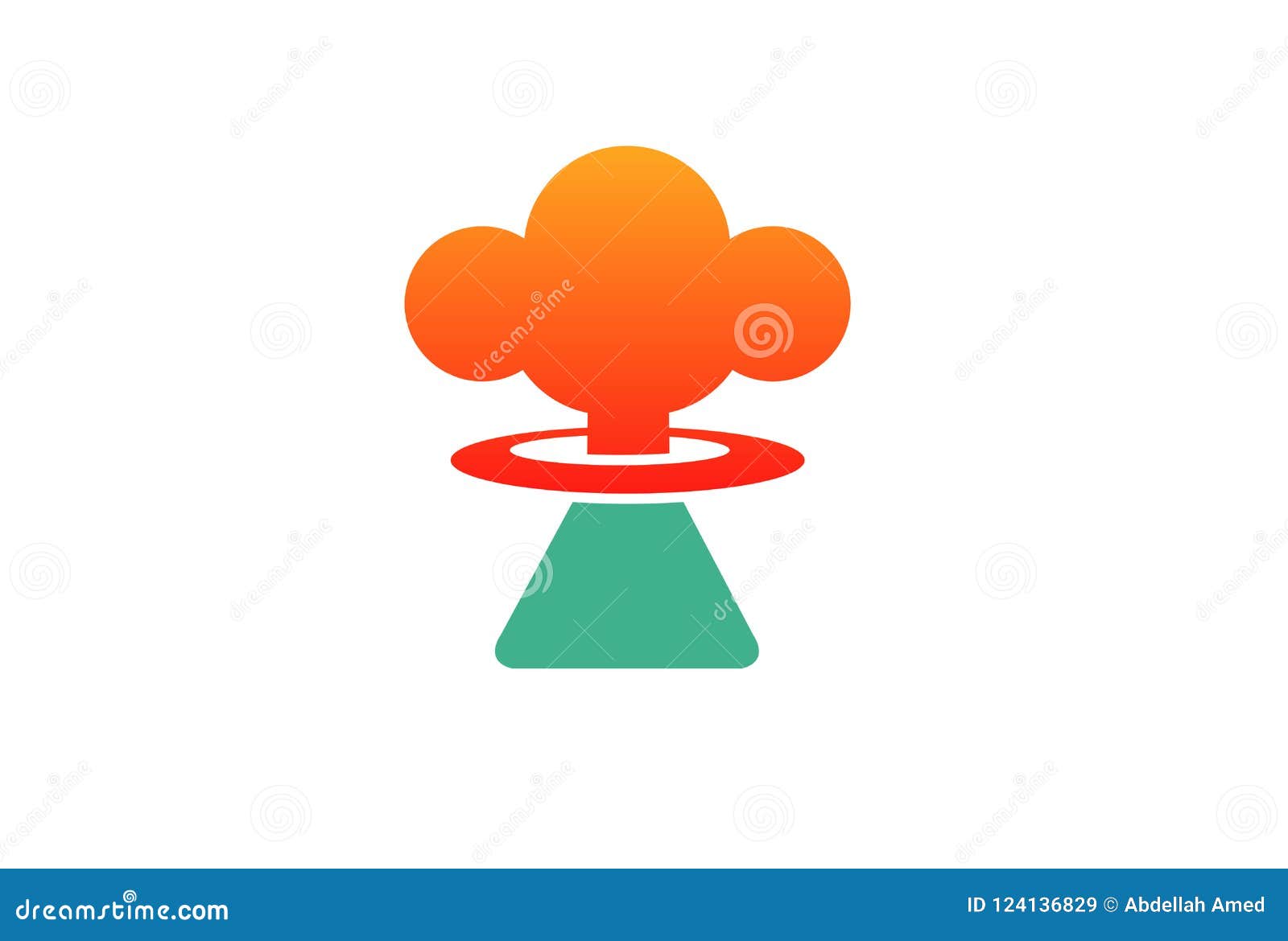 Nuclear Lab Logo Symbol Design Illustration Stock Vector - Illustration ...
