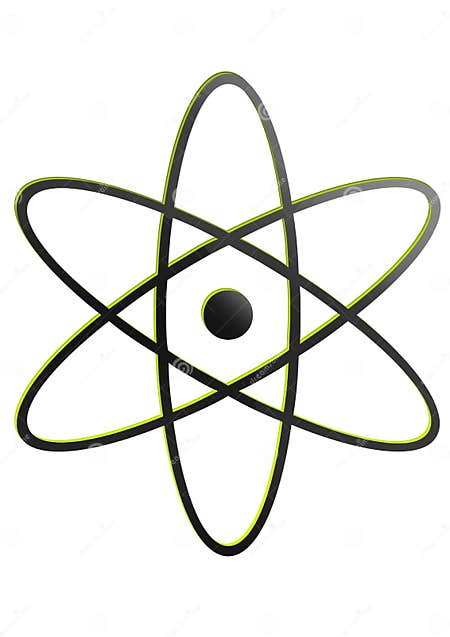 Nuclear Logo stock illustration. Illustration of tech - 1550704