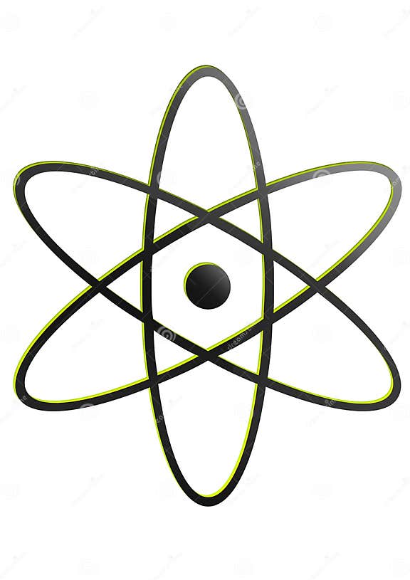 Nuclear Logo stock illustration. Illustration of tech - 1550704
