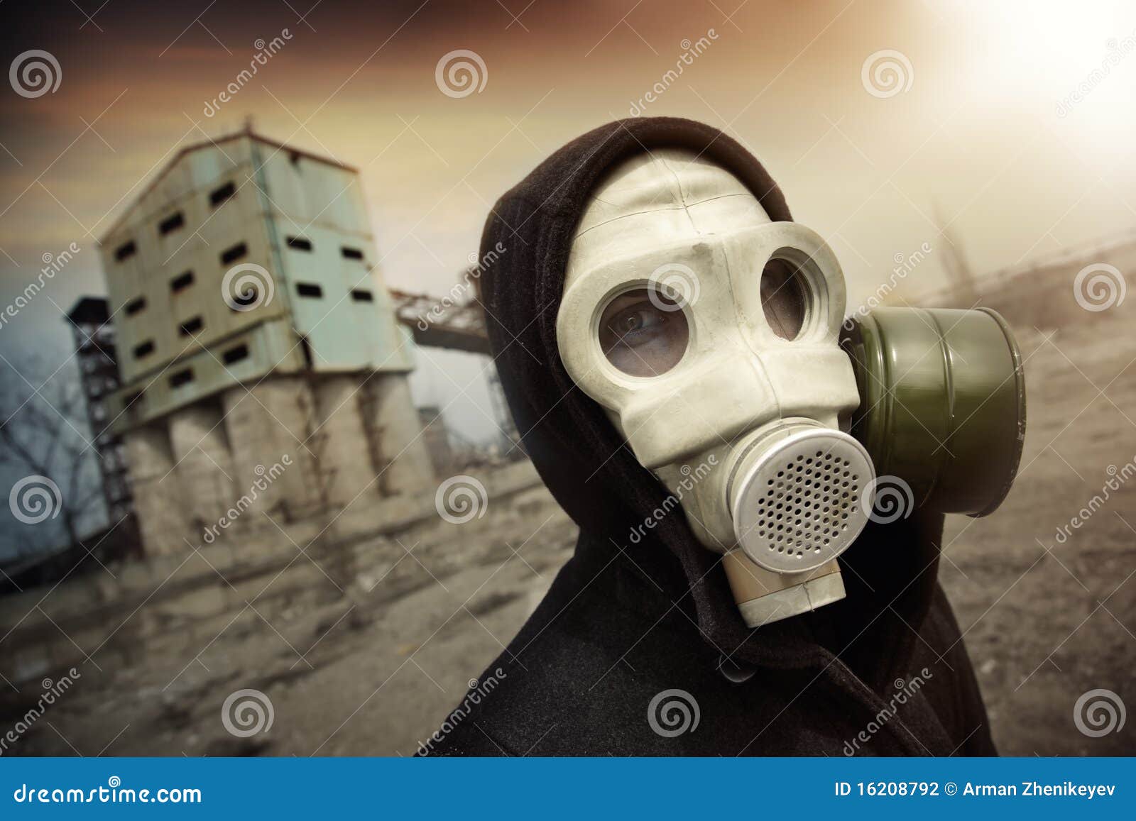 Nuclear man stock photo. Image of explosion, hazard, factory - 16208792