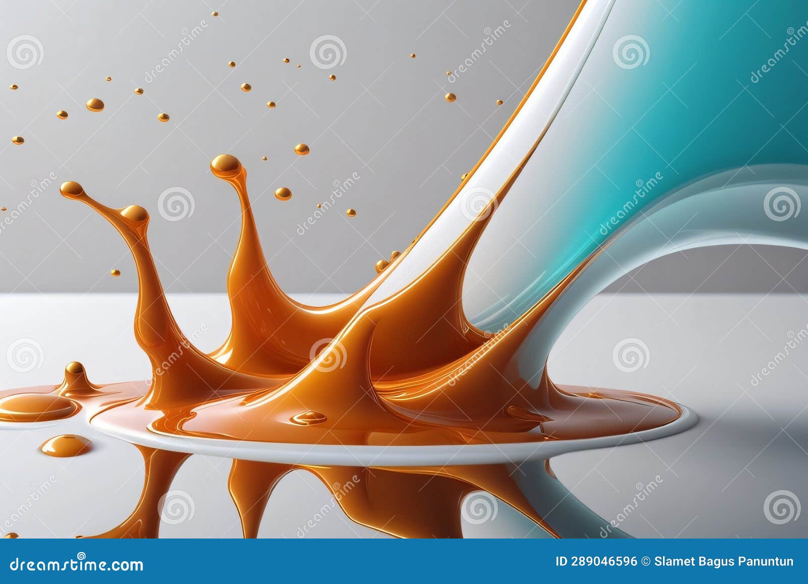 Nuclear Material with Unique and Abstract Shapes Stock Photo - Image of ...