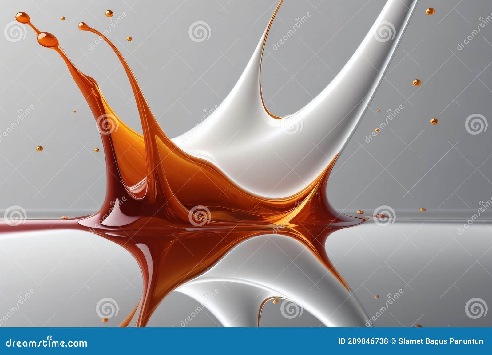 Nuclear Material with Unique and Abstract Shapes Stock Photo - Image of ...