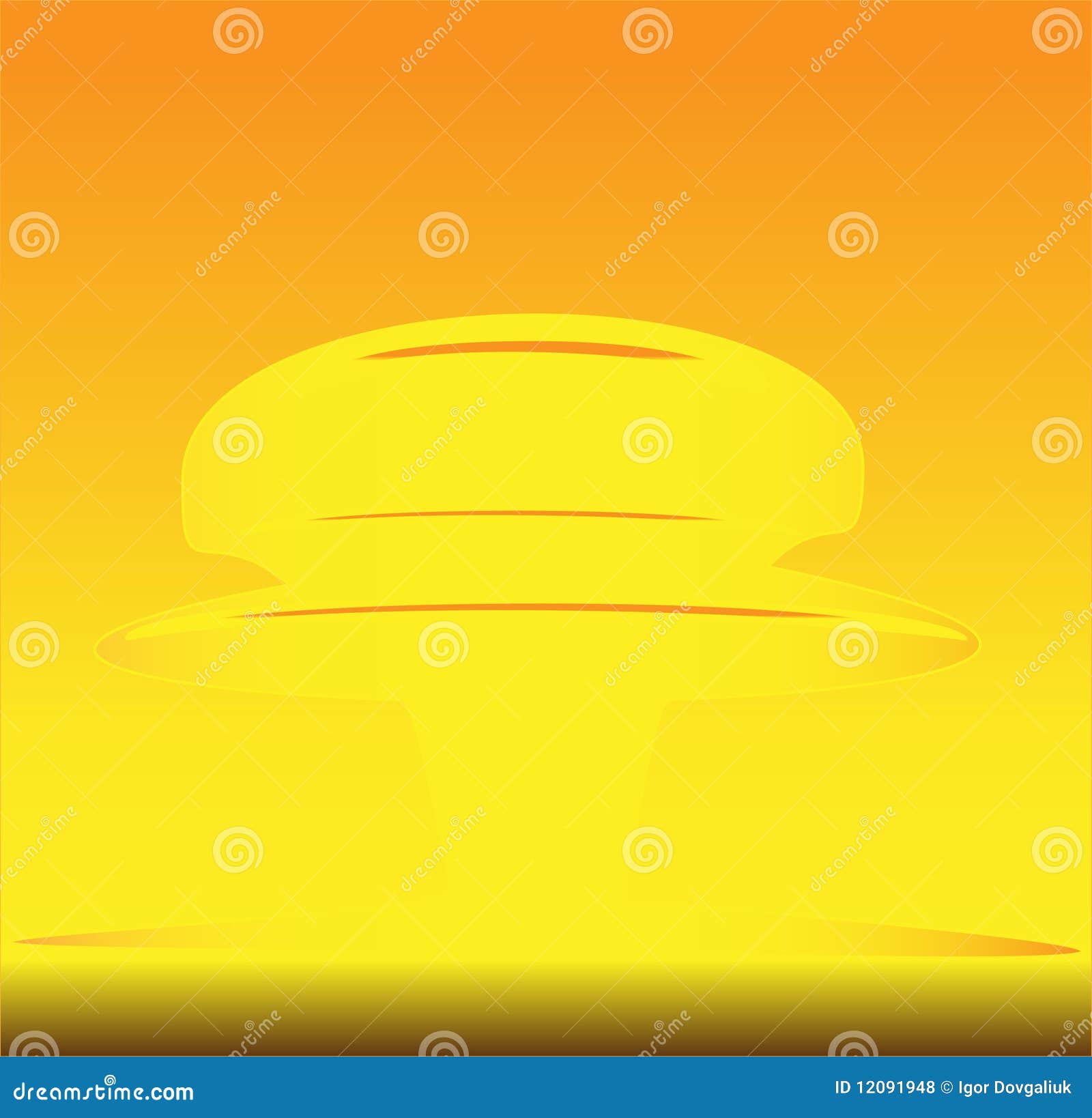 Nuclear mushroom stock vector. Illustration of destroy - 12091948