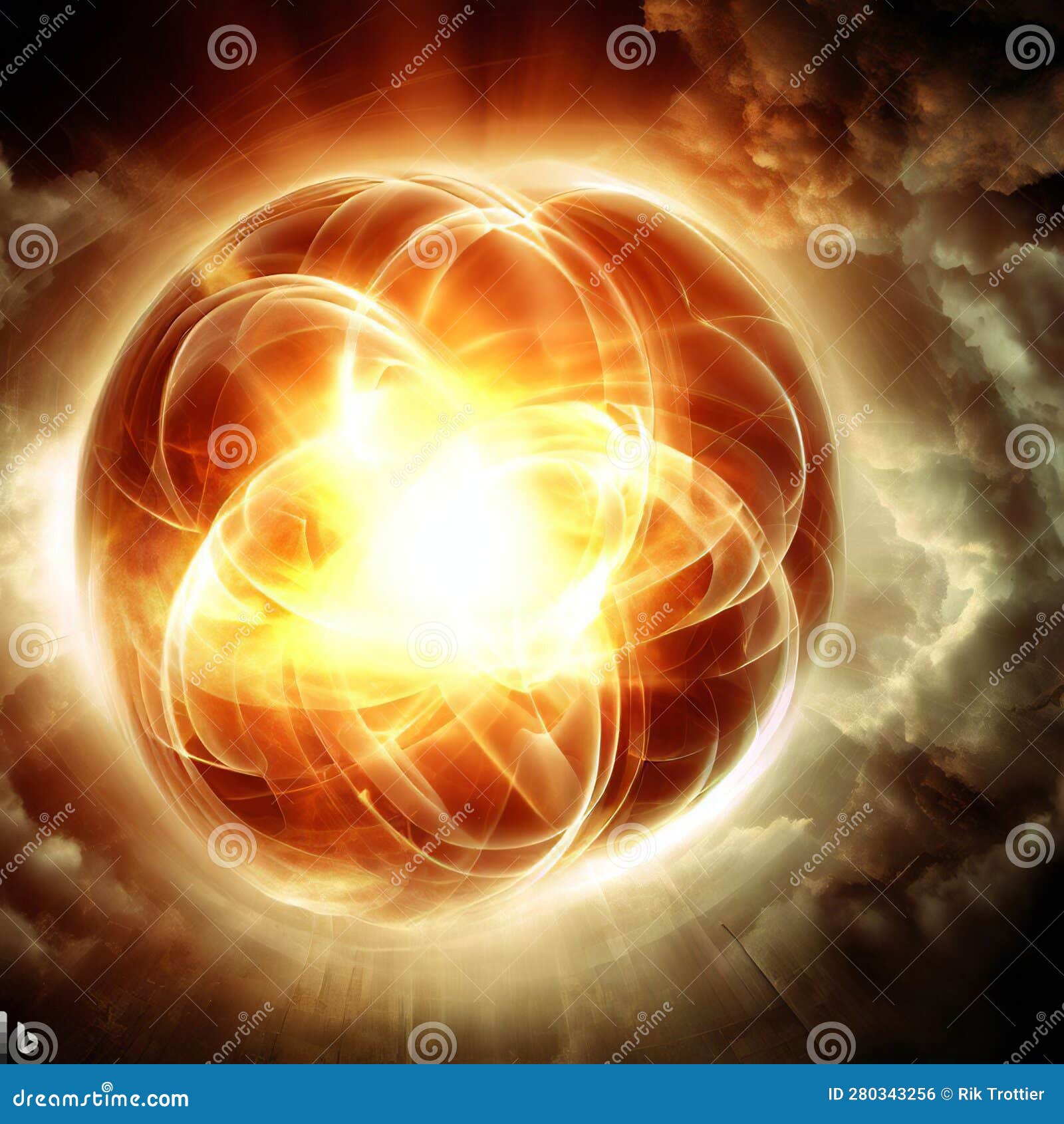 Proton Quarks Schematical Icon Vector Illustration | CartoonDealer.com ...