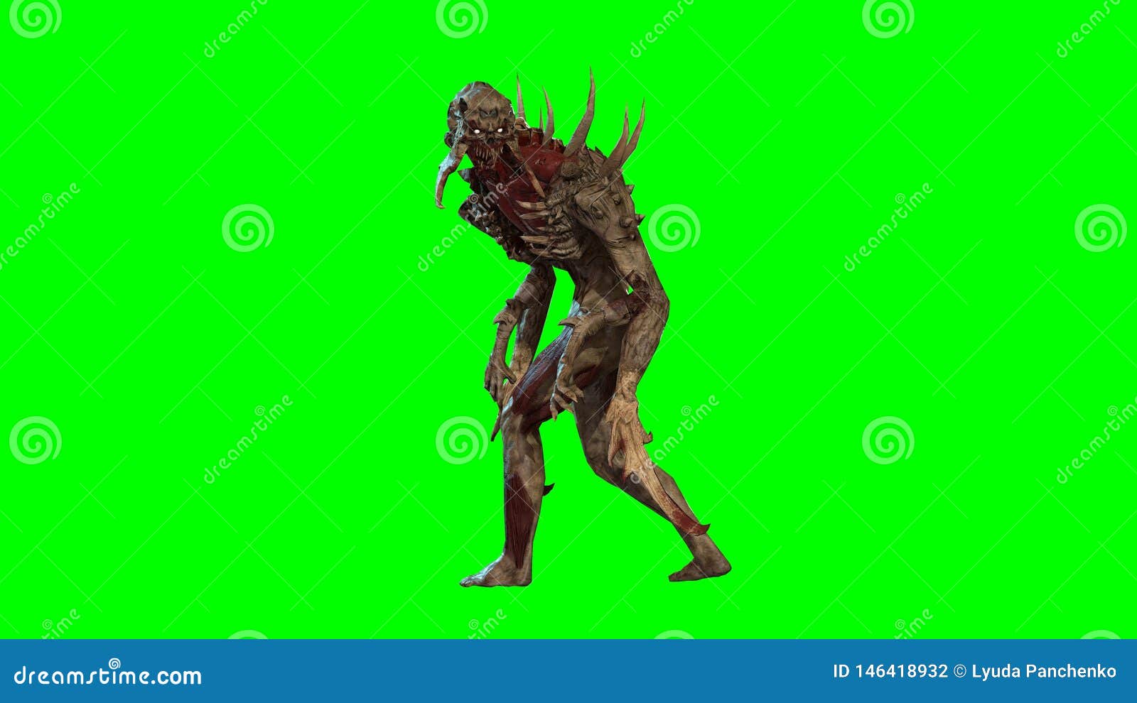 Nuclear Post-apocalypse Mutant 3d Render Stock Image | CartoonDealer ...