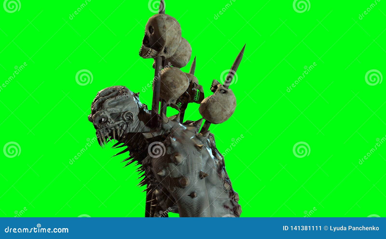 Nuclear Post-apocalypse Mutant Stock Illustration - Illustration of ...