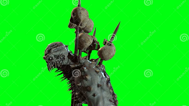 Nuclear Post-apocalypse Mutant Stock Illustration - Illustration of ...