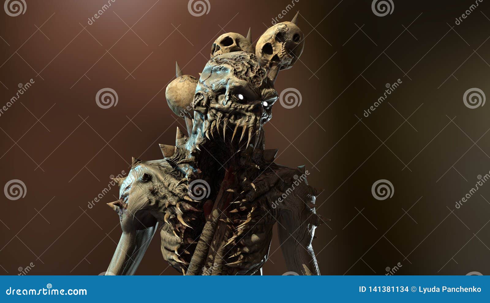 Nuclear Post-apocalypse Mutant Stock Illustration - Illustration of ...