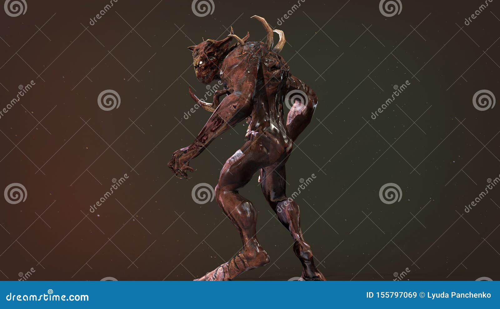 Predator Mutant 3d Render Stock Photo | CartoonDealer.com #155797056