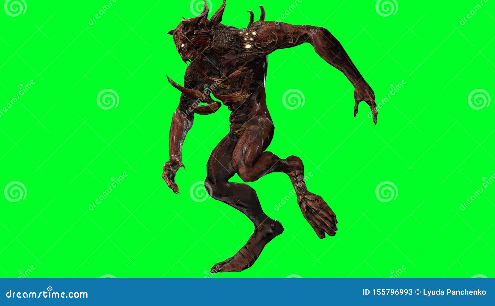 Predator Mutant 3d Render Royalty-Free Stock Image | CartoonDealer.com ...