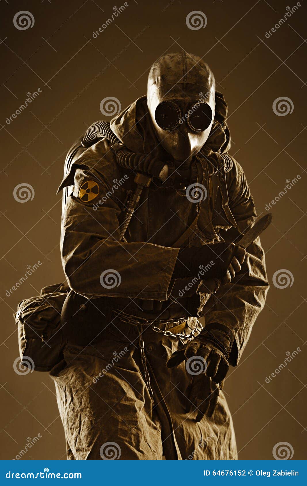 Nuclear post apocalypse stock photo. Image of explosion - 64676152