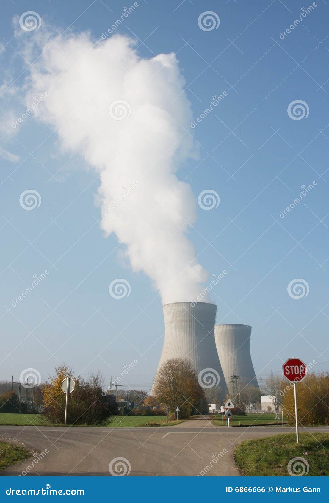 Nuclear power stock photo. Image of production, activity - 6866666