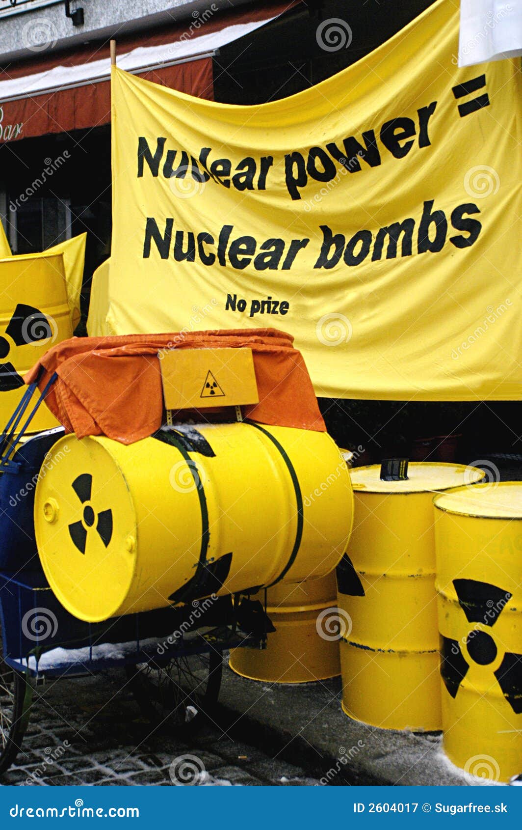 Nuclear Power Demonstration Stock Image - Image of disease, death: 2604017