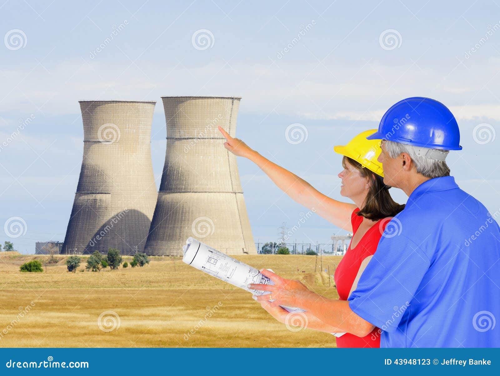 Nuclear power engineers stock image. Image of waste, electrical - 43948123