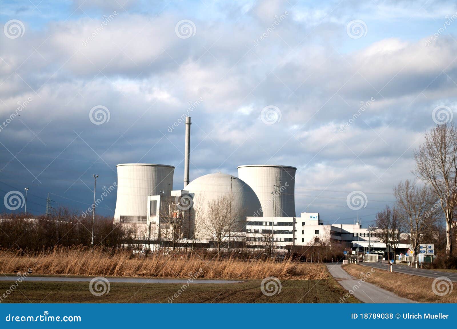 Nuclear Power Plant. Central Hall Of The Nuclear Reactor, Reactor Lid ...