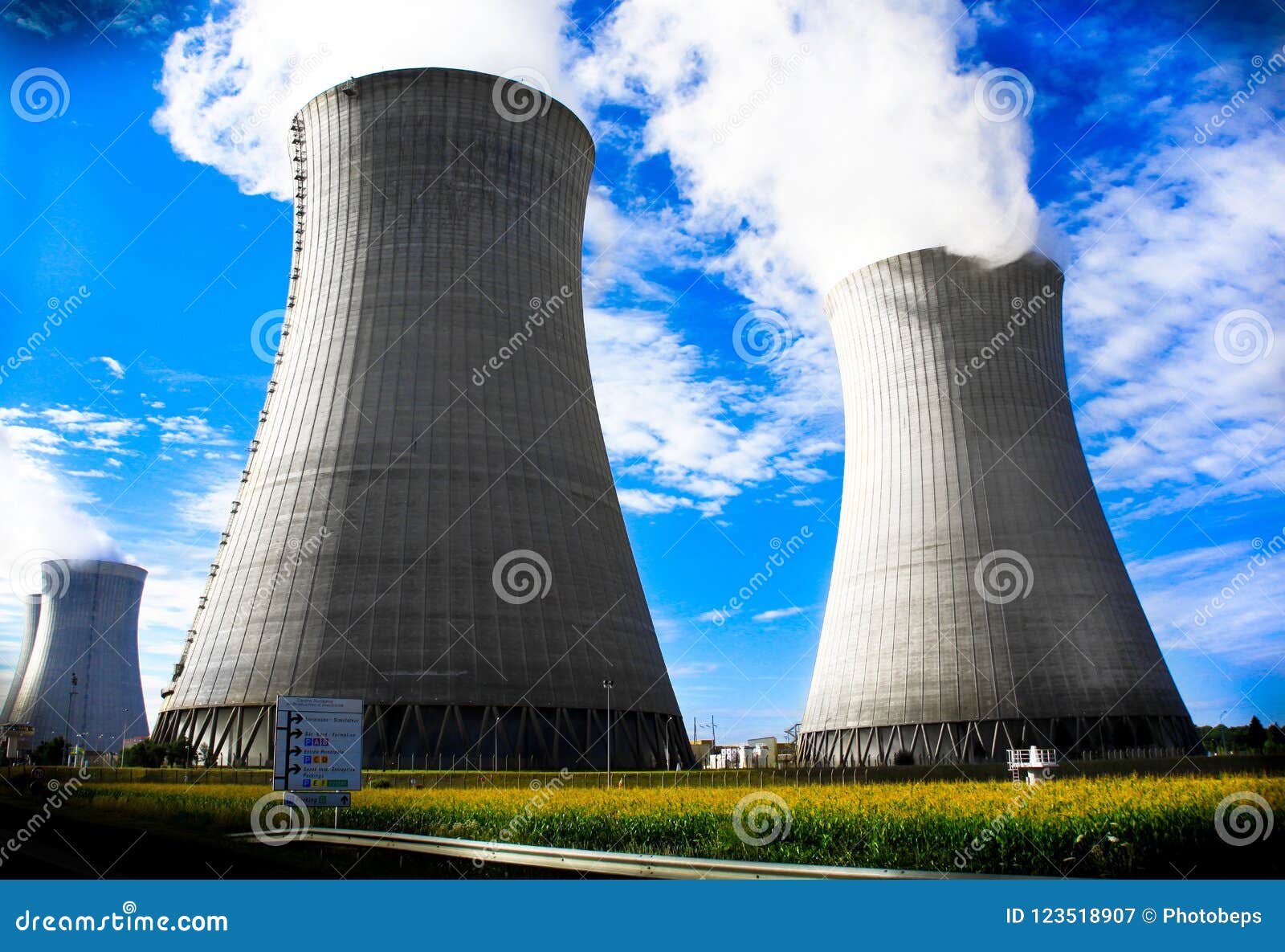Nuclear Power Plant for the Production of Electricity Editorial ...