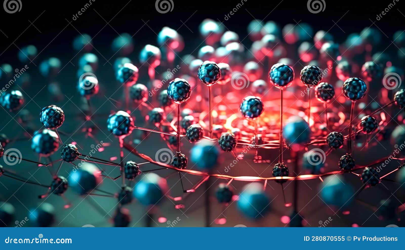 Nuclear Power, Nuclear Reaction or Nuclear Energy, Generative AI. Stock ...